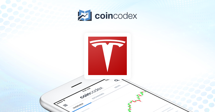 Tesla (TSLA) Stock Live Price, Chart & News | CoinCodex